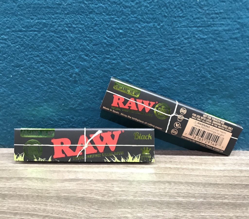 RAW Black Organic Hemp King Size Slim - Jamaik420 RAW Black Organic Hemp King Size Slim - Jamaik420